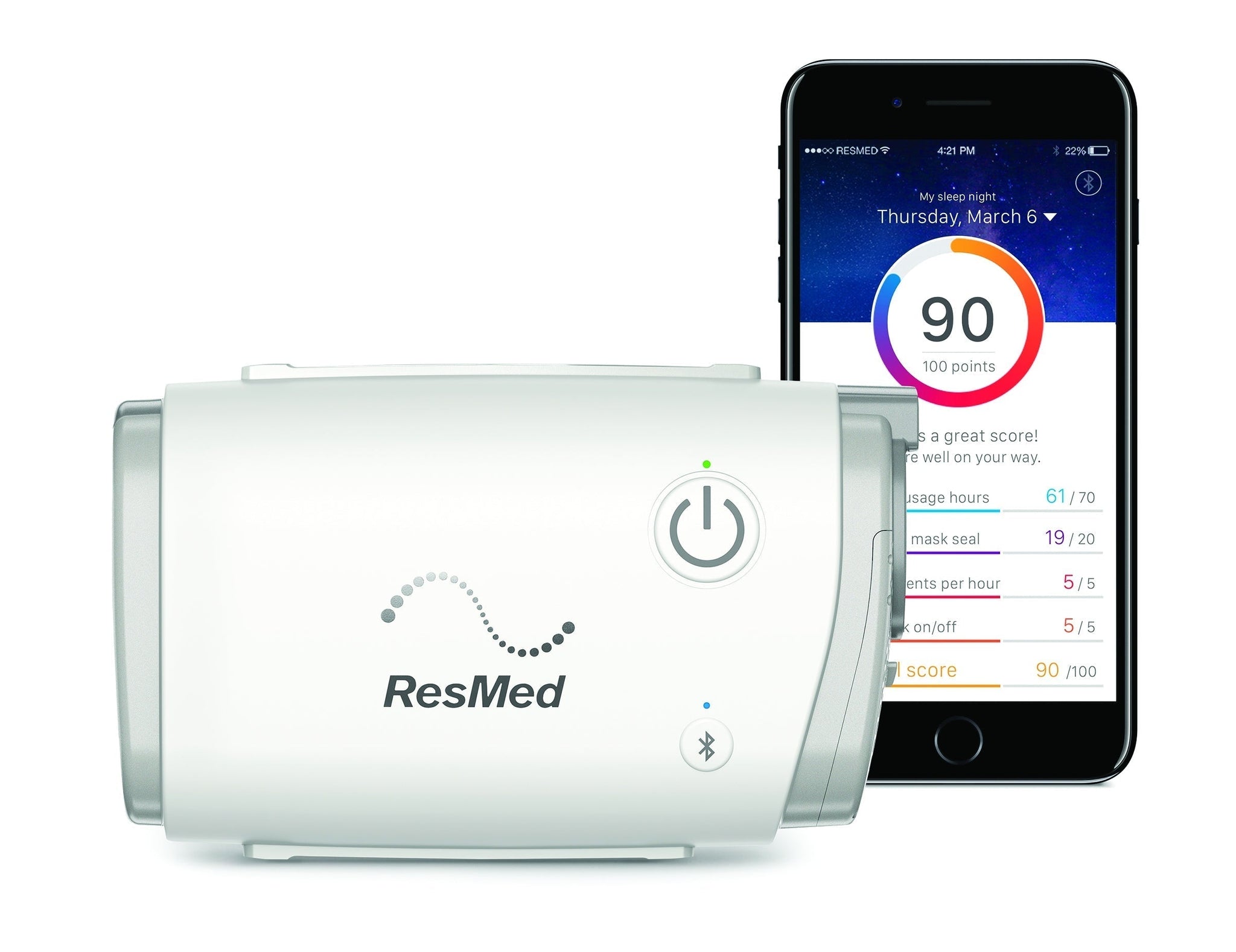 How to Change Pressure on the ResMed AirMini Travel CPAP Machine (Clin